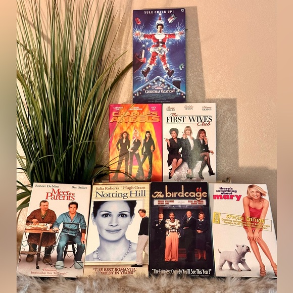 Media | Classics Vhs Movie Bundle 6 Comedy Rom Coms | Poshmark